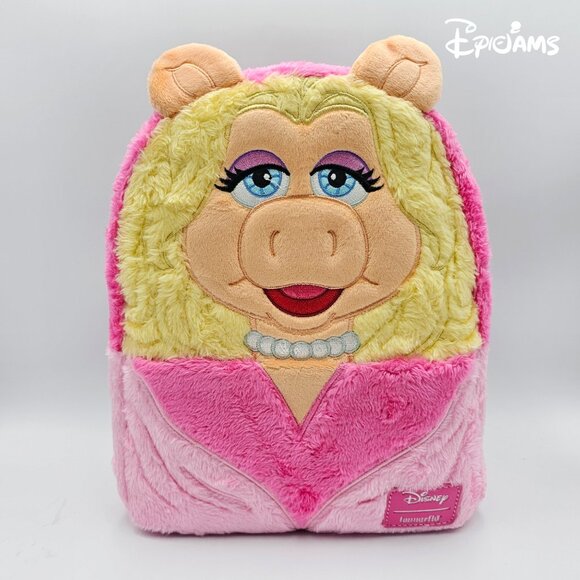 Loungefly | Bags | Loungefly Disney The Muppets Miss Piggy Fuzzy Mini ...